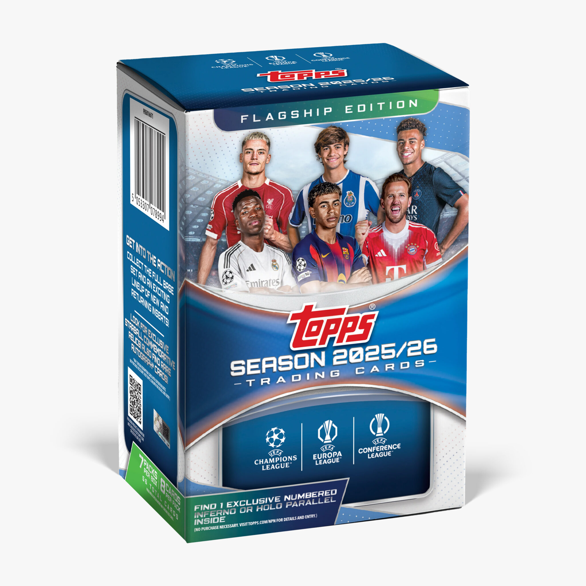 2025-26 Topps Flagship UCC – Value Box - Collectico.dk